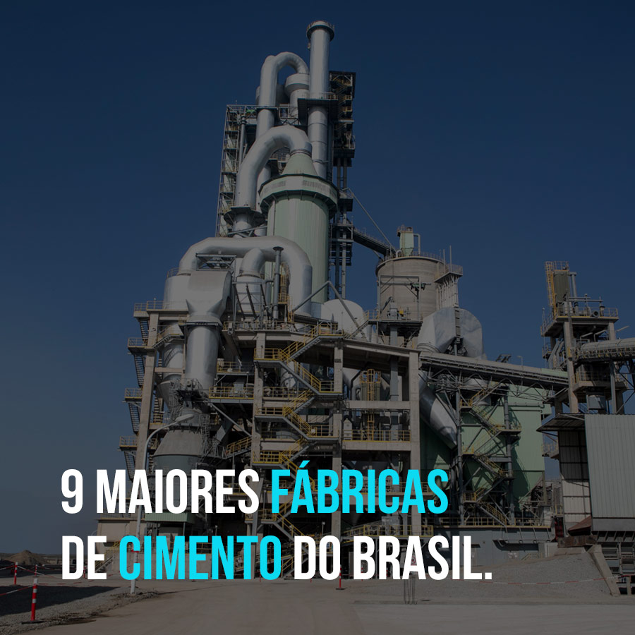 9 maiores fábricas de cimento do Brasil | Só Hélices
